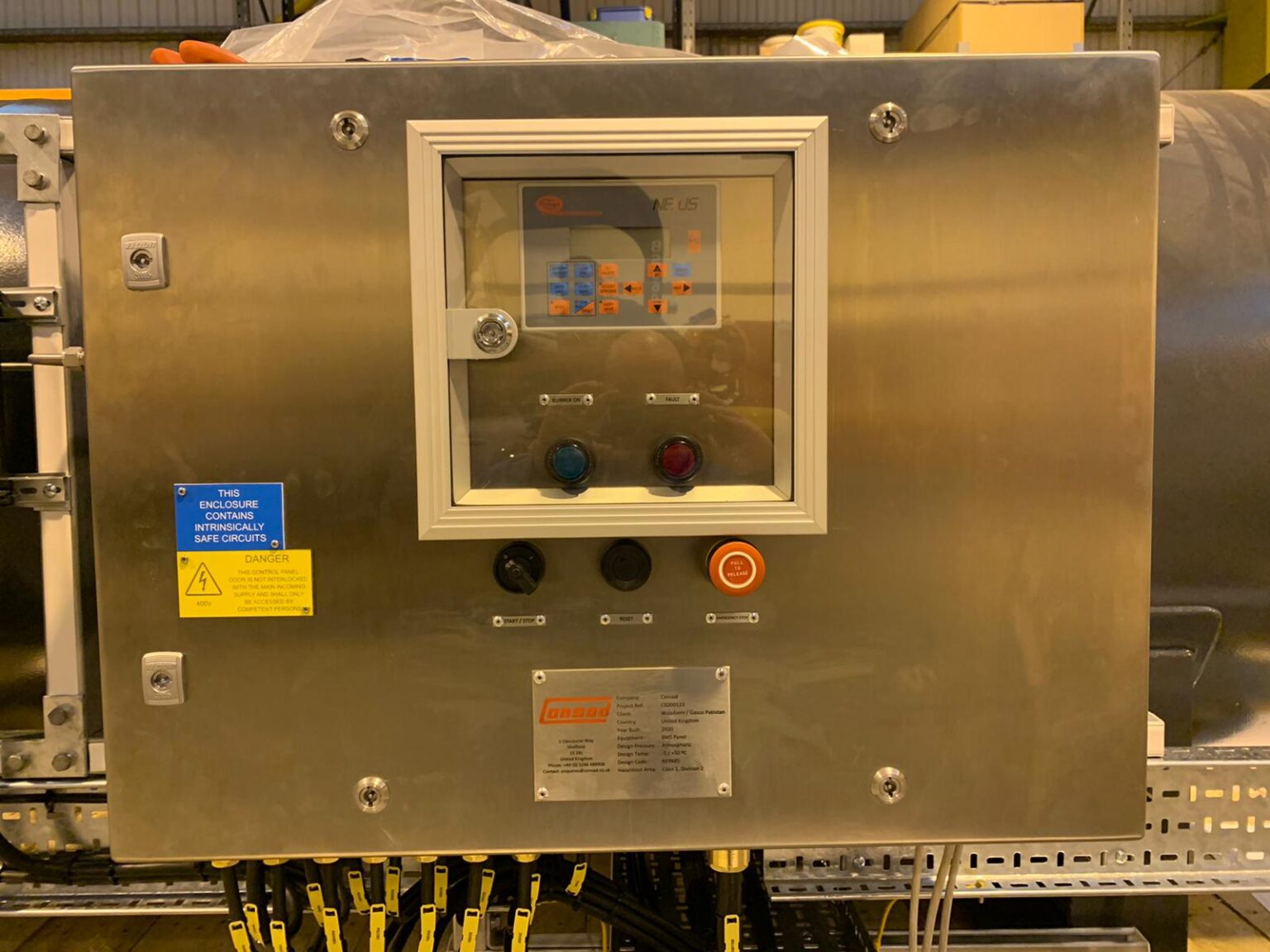 Burner Management System – Purged Panel – TM CONTROLS