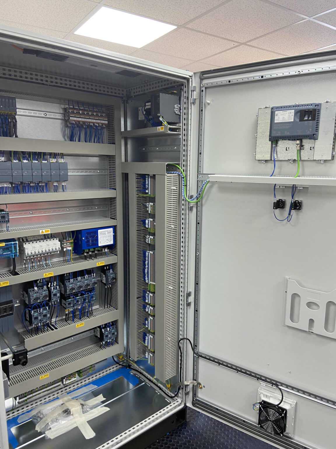 Chemical delivery system – Siemens S7-1500F with Siemens Comfort Panel ...